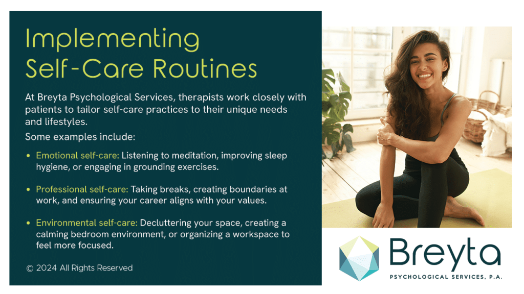 Self Care Practices for Trauma Recovery | Breyta Psychological Services