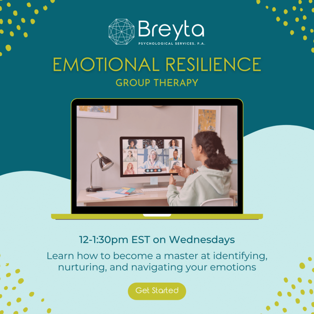 Breyta Psychological Services | Emotional Resilience Group Launching in ...